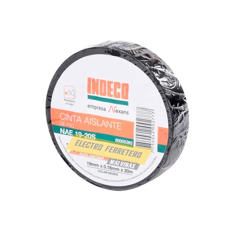 INDECO Cinta Aislante Nae 19-20S 20 metros